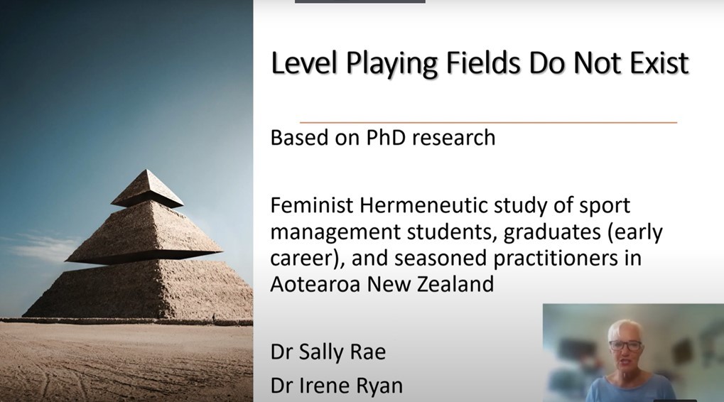 IWG: Sally Rae - Level playing fields do not exist • Women in Sport ...