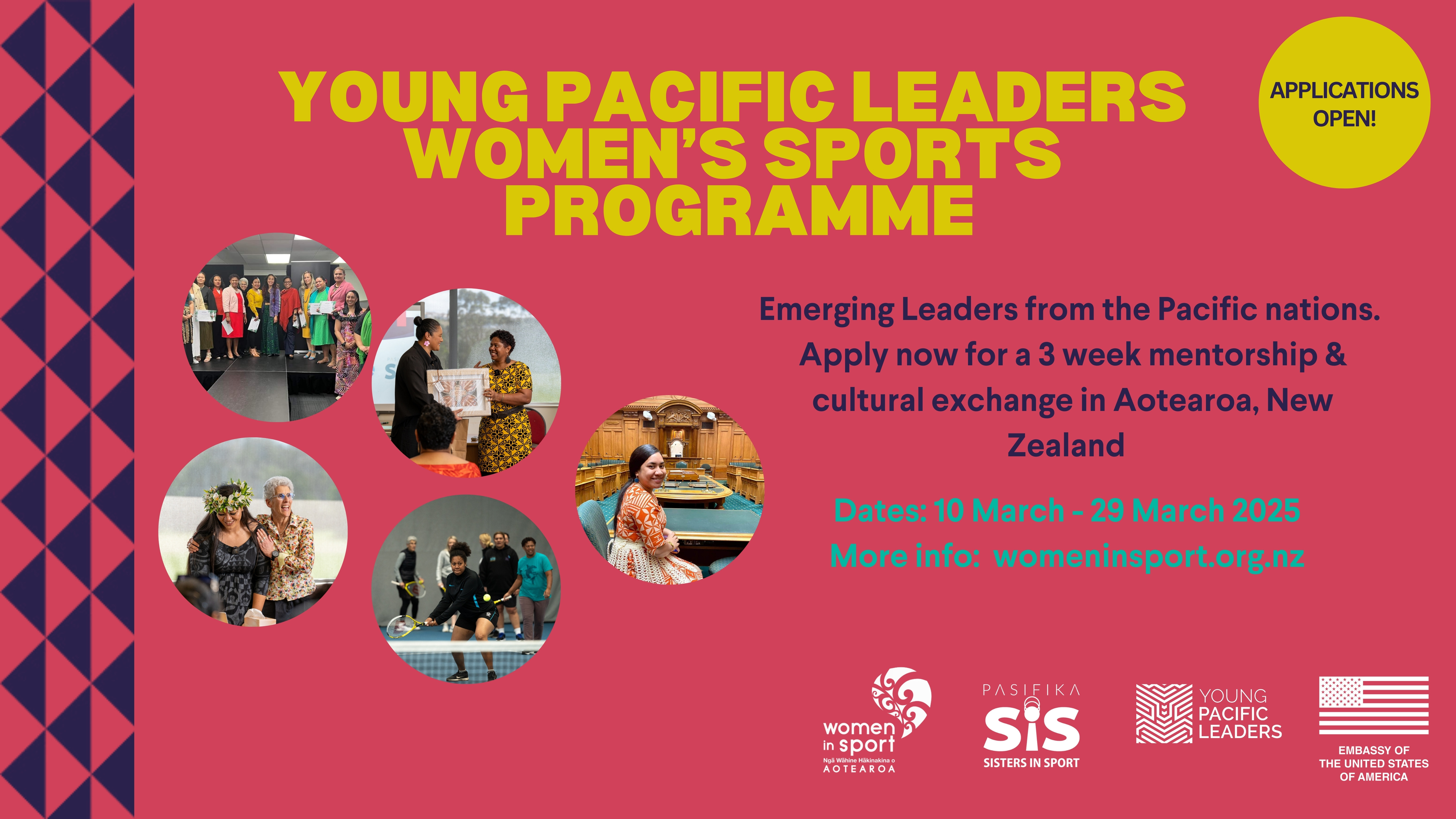 Young Pacific Leaders Women’s Sport Programme to empower emerging ...